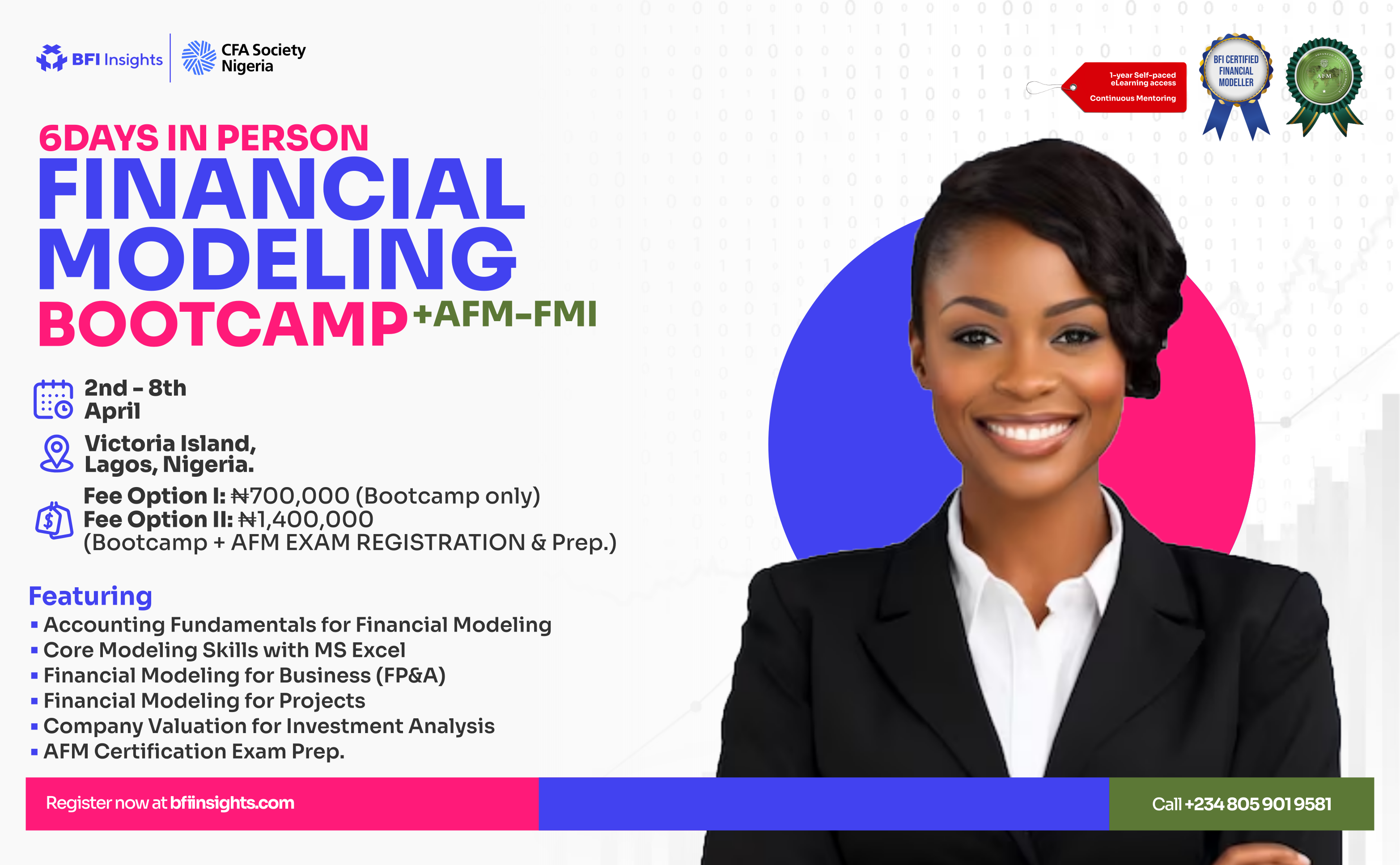 Financial Modelling Bootcamp - Lagos (April) - BFI Insights
